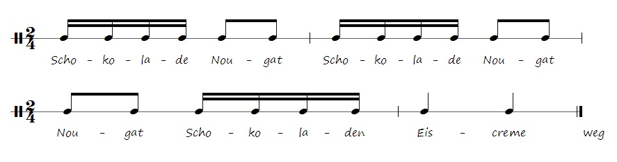 Rhythmussprache #1 - Wie klingen Sechzehntelnoten? (mit Rhythmusübungen ...