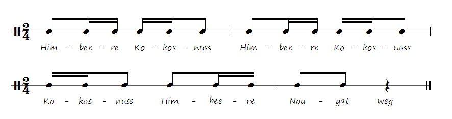 Rhythmussprache #1 - Wie klingen Sechzehntelnoten? (mit Rhythmusübungen ...
